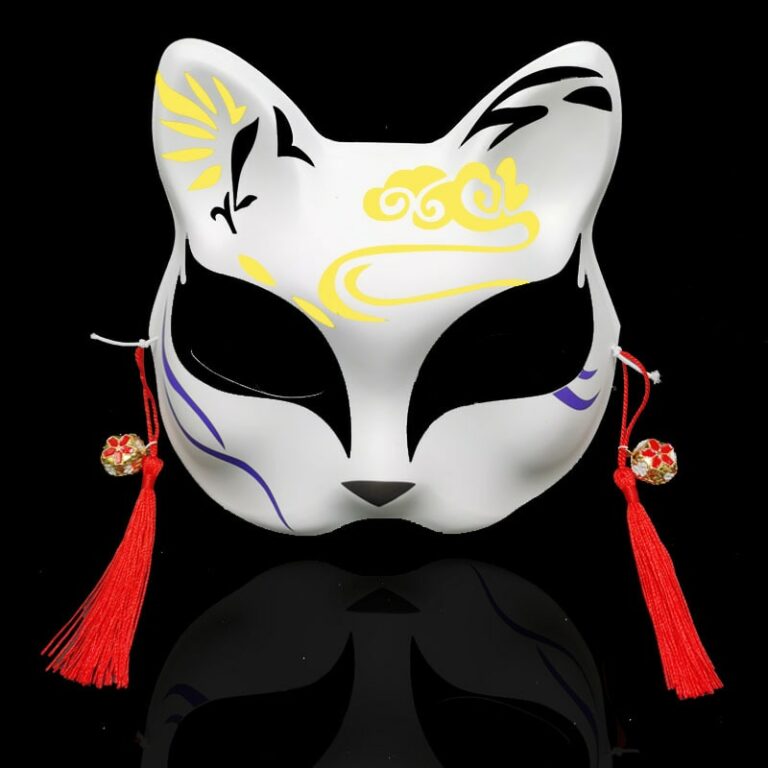 Japanese Anime Demon Slayer Fox Masks For Cosplay Kabuki Festivals ...