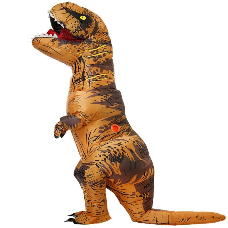 Dinosaur T Rex Inflatable Costume Adult Cosplay Halloween Party Suit ...