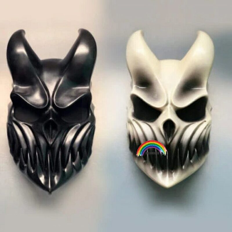 Slaughter To Prevail Halloween Demon Cosplay Mask Deathmetal Party ...