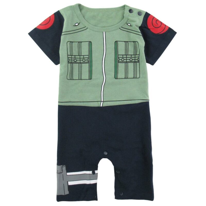Infant Naruto Akatsuki Cosplay Costume Cute Baby Boy Uzumaki Kakashi ...