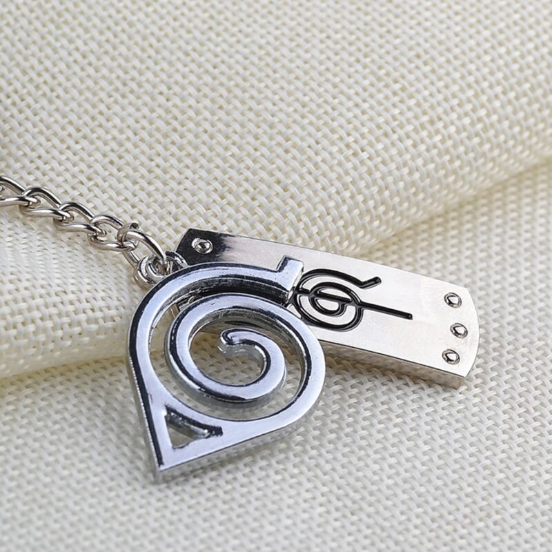 Naruto Uzumaki Metal Keychain Konoha Anime Character Collectible ...