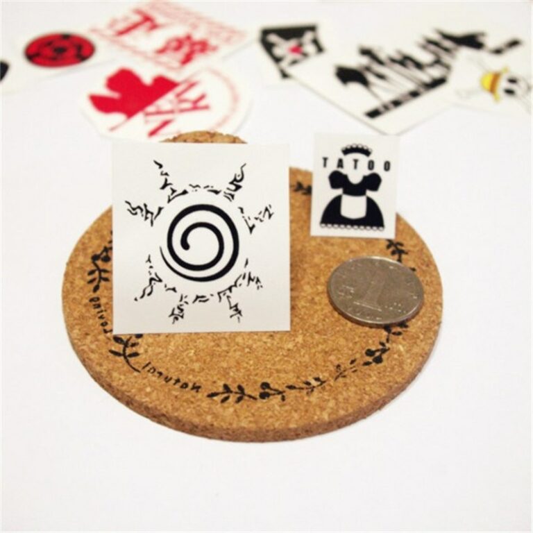 Naruto Kurama Kyuubi Animation Cosplay Temporary Tattoo Sticker Xr037 ...