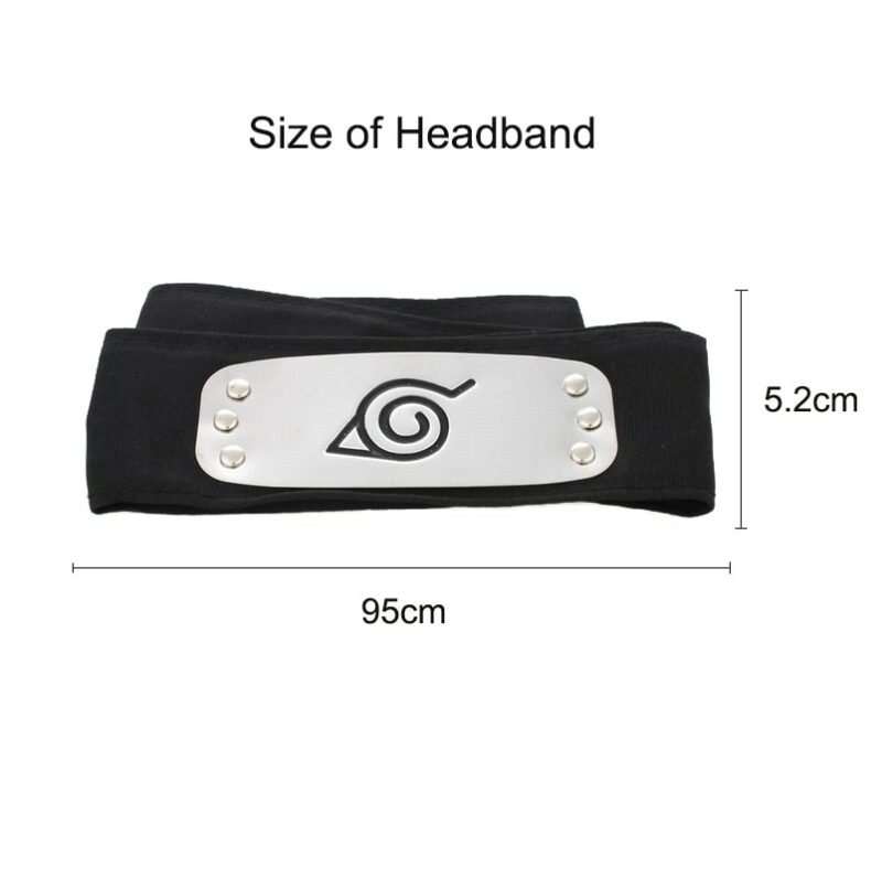 Naruto Akatsuki Cosplay Headband 10 Styles Anime Forehead Accessory ...