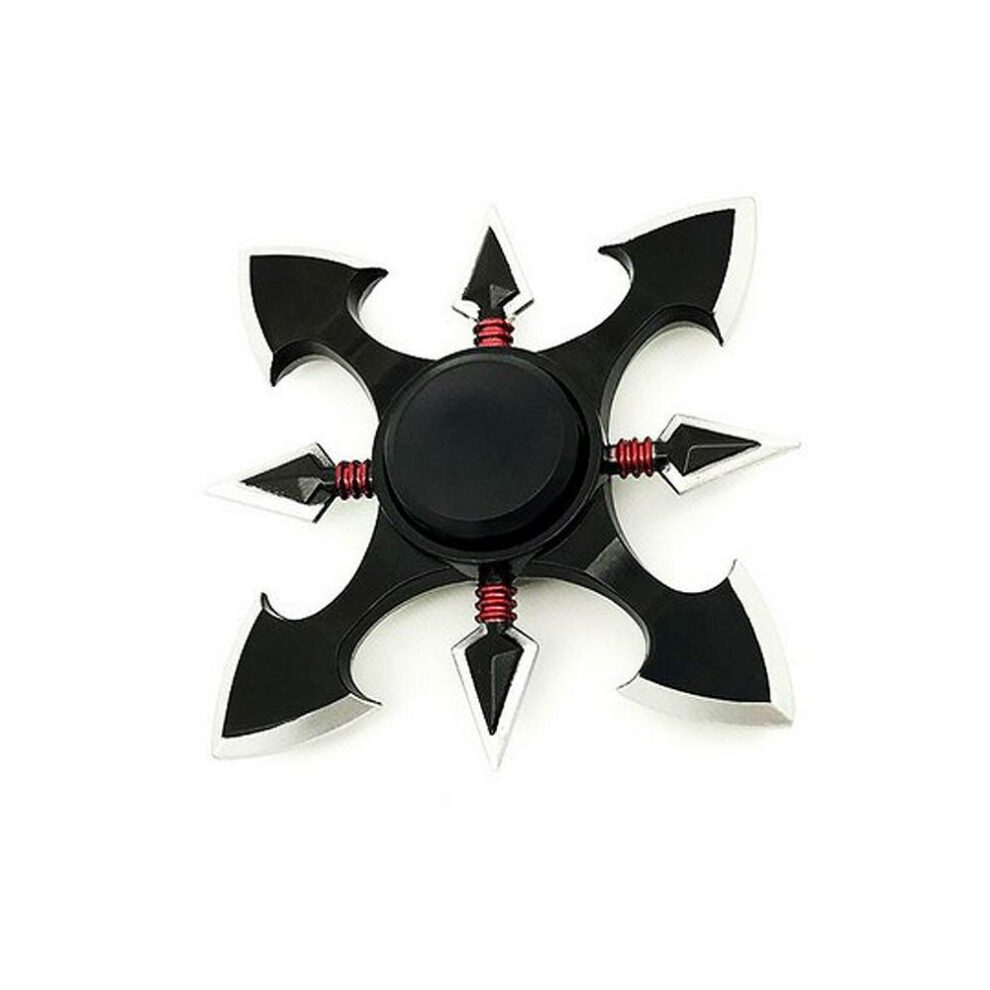 Naruto Shuriken Metal Fidget Spinner Amine Hand Edc Stress Relief Toy ...