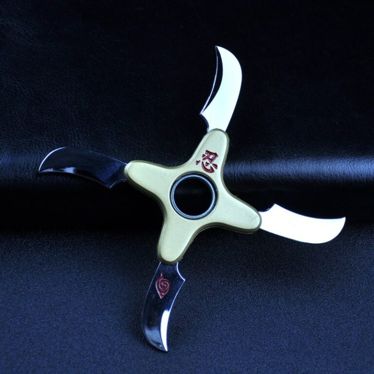 Naruto Shuriken Sharingan Sword Blade Fidget Spinner For Stress Relief ...