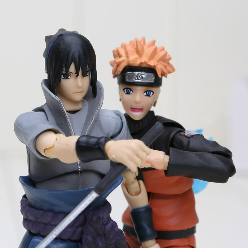 Naruto Shf Pvc Action Figure Set Uzumaki Uchiha Namikaze Hatake 15cm ...