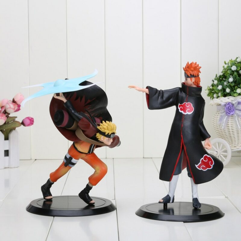 Naruto Akatsuki Uchiha Madara Sasuke 2pcs Pvc Action Figures ...