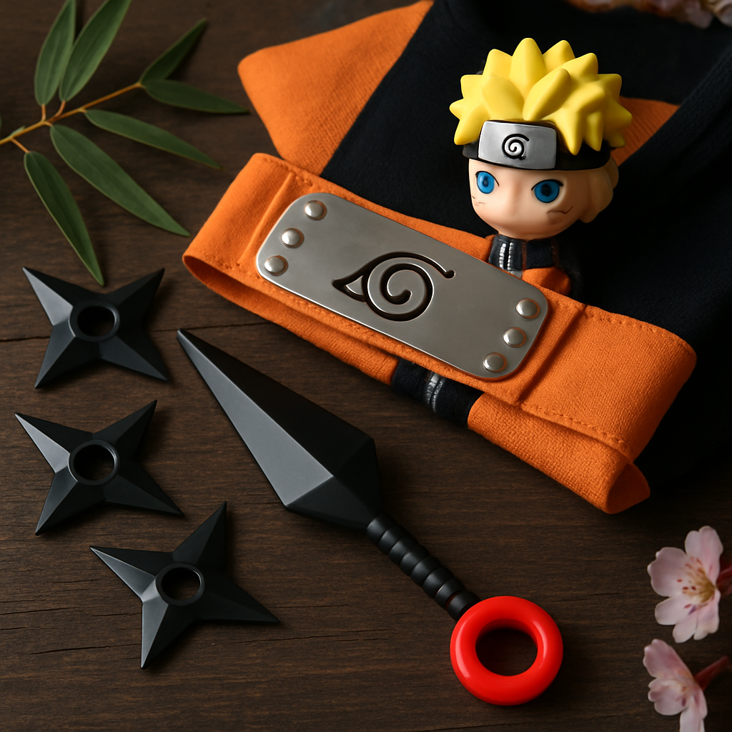 Ultimate Naruto Anime Cosplay Set With Essential Ninja Accessories ...
